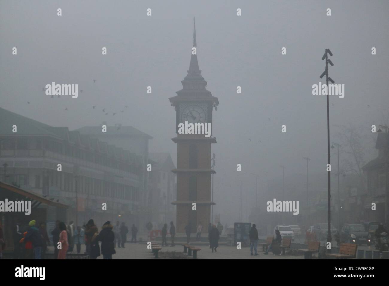 Srinagar India 27th Dec 2023 December 27 2023 Srinagar Kashmir srinagar-india-27th-dec-2023-december-27-2023-srinagar-kashmir