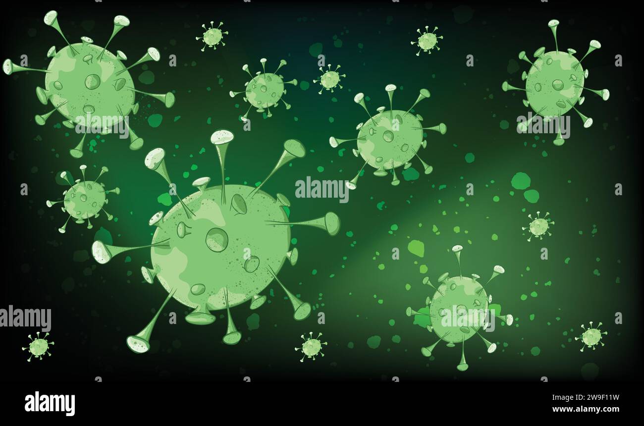 covid 19 vector illustration Stock Vector Image & Art - Alamy