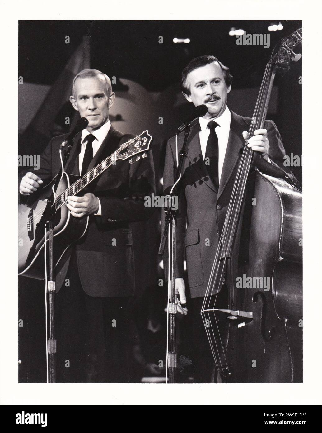 The Smothers Brothers perform circa 1983 Credit: Ron Wolfson/MediaPunch ...
