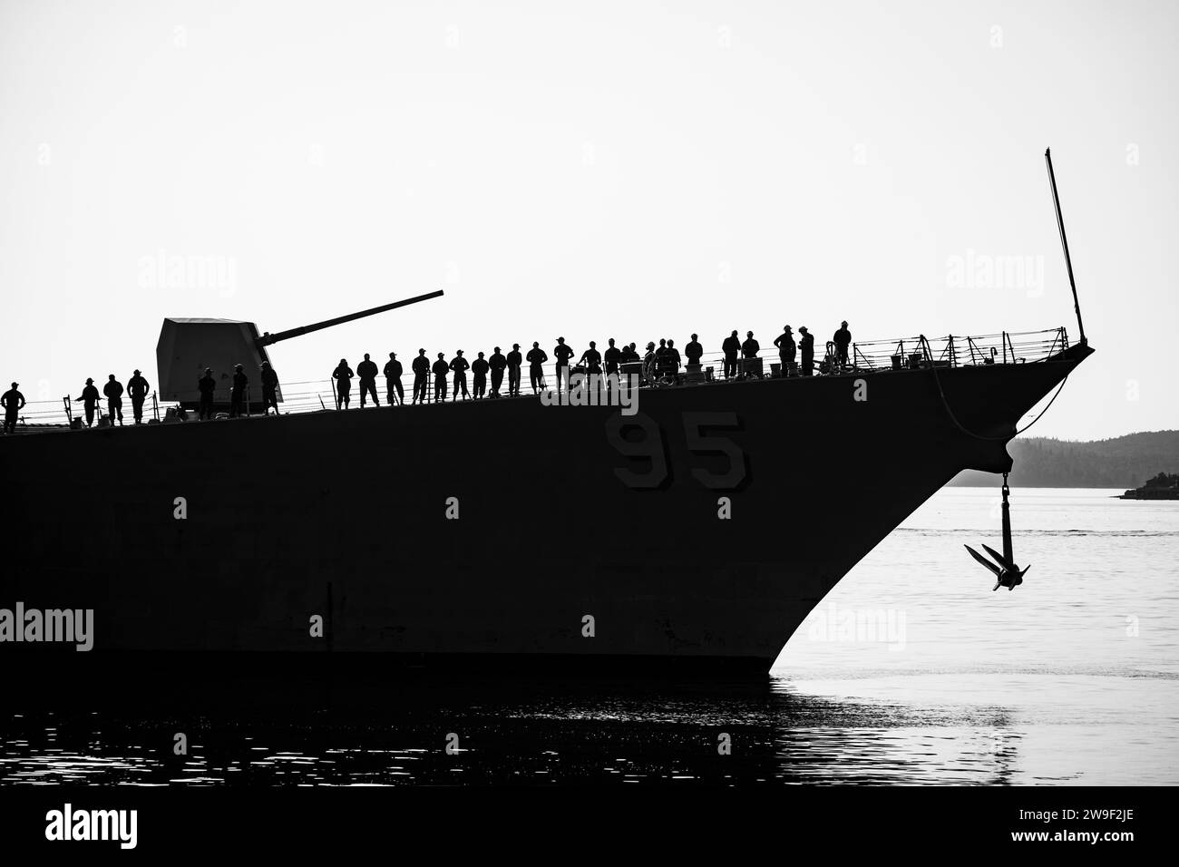 US Navy destroyer USS James E Williams in Halifax, Nova Scotia, for the ...