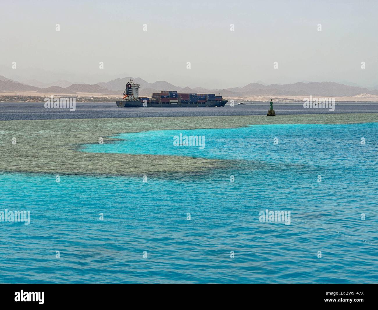 File photo dated on June 2023 of the Container Ship Adelina D in the ...