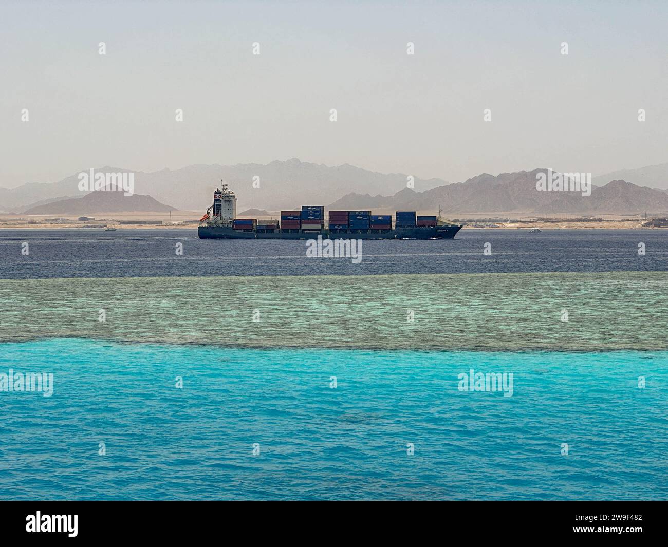 File photo dated on June 2023 of the Container Ship Adelina D in the ...