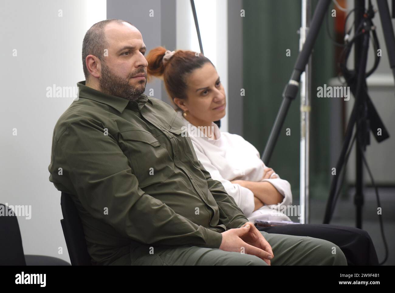 Non Exclusive: KYIV, UKRAINE - DECEMBER 26, 2023 - Minister of Defence ...