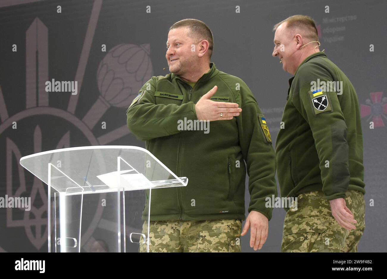 Non Exclusive: KYIV, UKRAINE - DECEMBER 26, 2023 - Commander-in-Chief ...