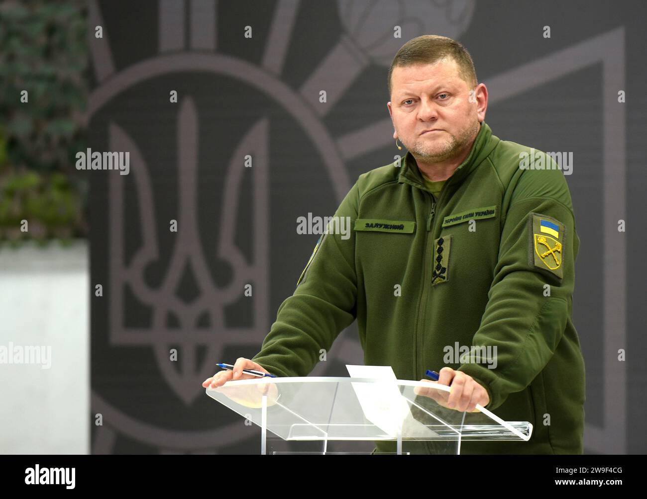 Non Exclusive: KYIV, UKRAINE - DECEMBER 26, 2023 - Commander-in-Chief ...