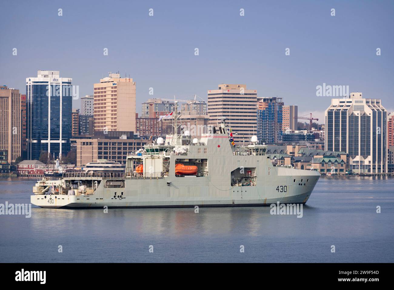 Royal Canadian Navy (RCN) Arctic and Offshore Patrol Vessel (AOPV) HMCS ...