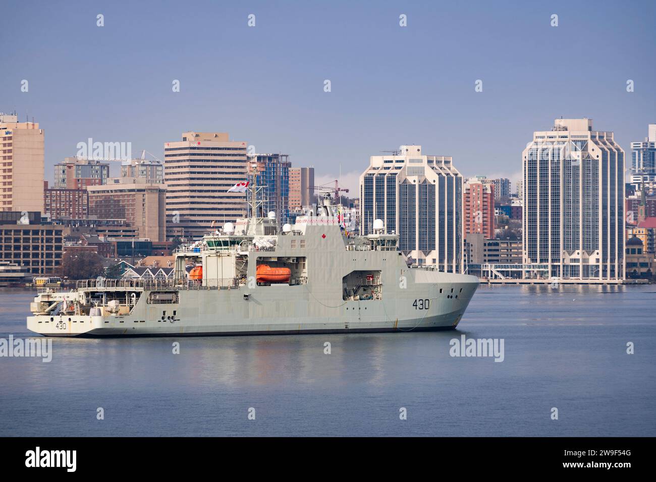Royal Canadian Navy (RCN) Arctic and Offshore Patrol Vessel (AOPV) HMCS ...