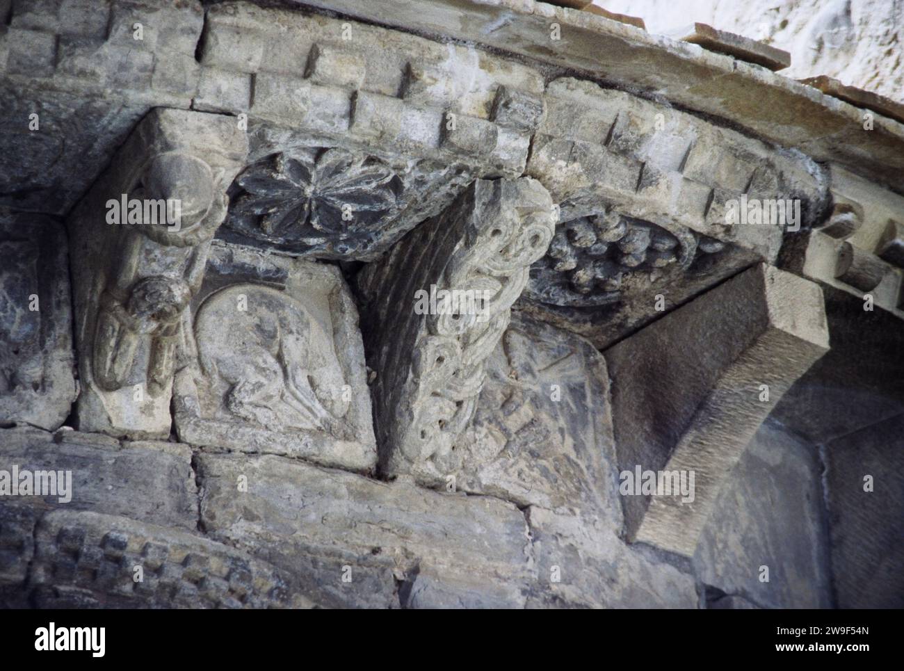 Jaca, Spain. Cathedral of Saint Peter the Apostle. End of 11 th century ...