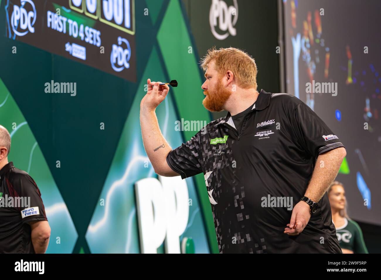 Alexandra Palace, London, UK. 27th Dec, 2023. 2023/24 PDC Paddy Power ...