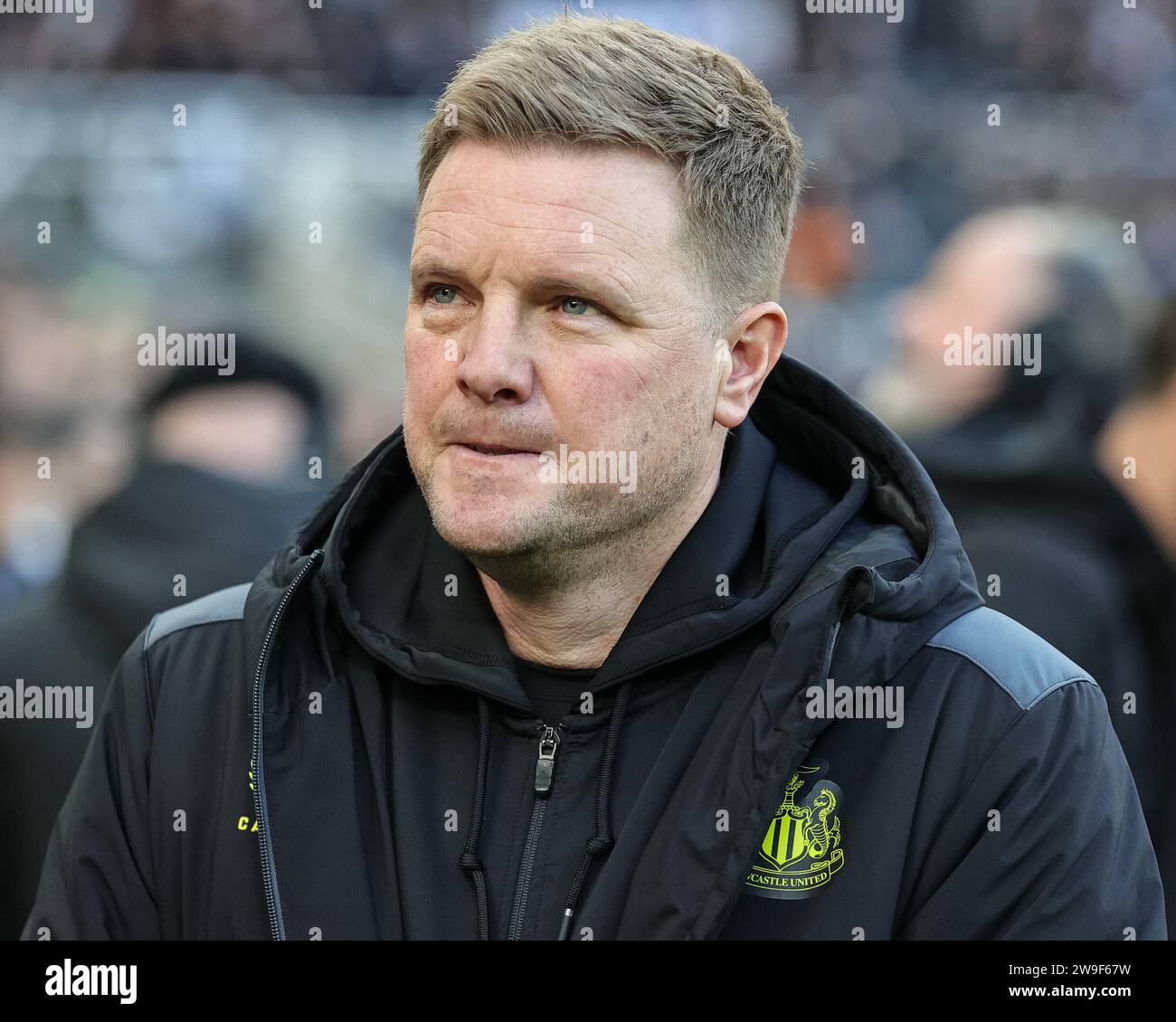 Eddie Howe manager of Newcastle United during the Premier League match ...