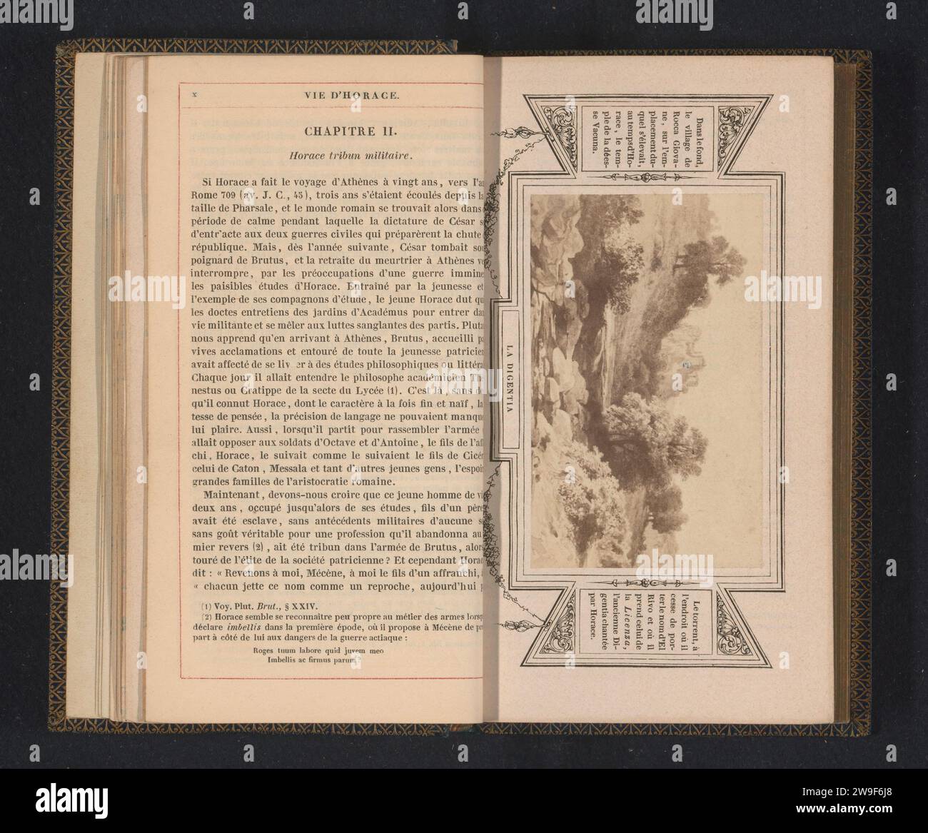 Photo production of a drawing, representing a face on Licenza ...