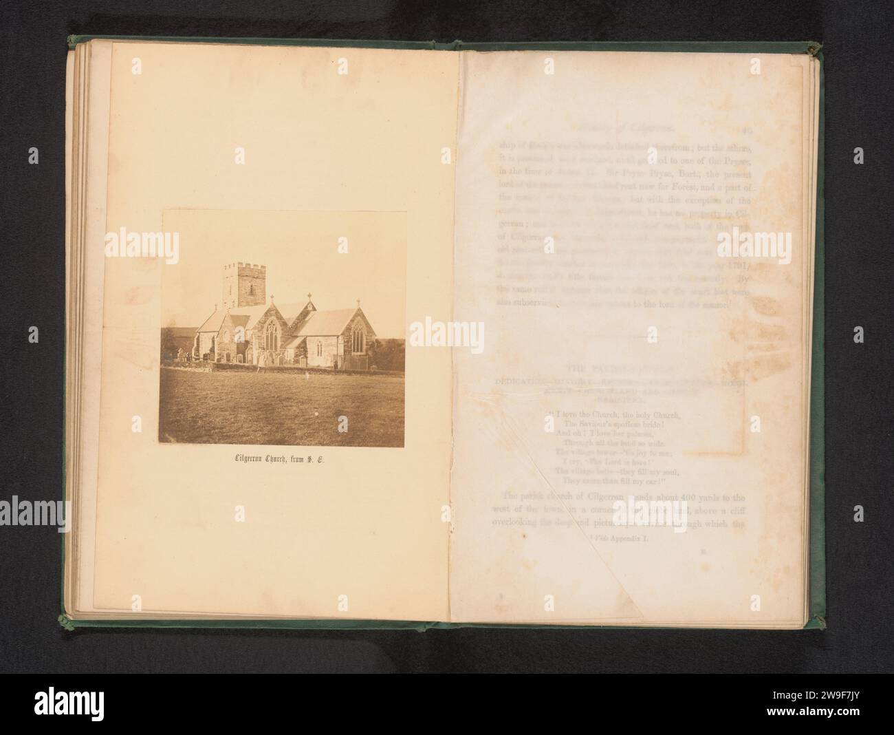 View of the church of Cilgerran, Charles Allen, c. 1862 - in or before ...