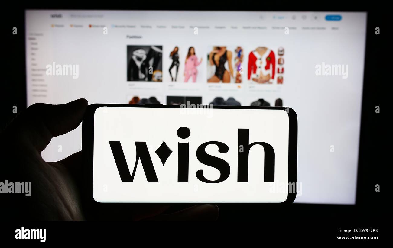 Wish logo hi-res stock photography and images - Alamy