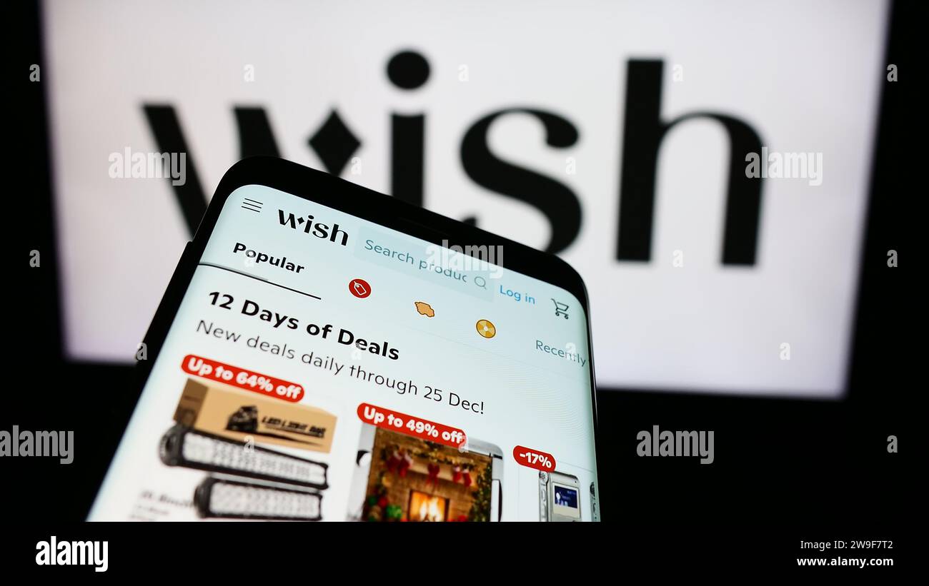 Wish logo hi-res stock photography and images - Alamy