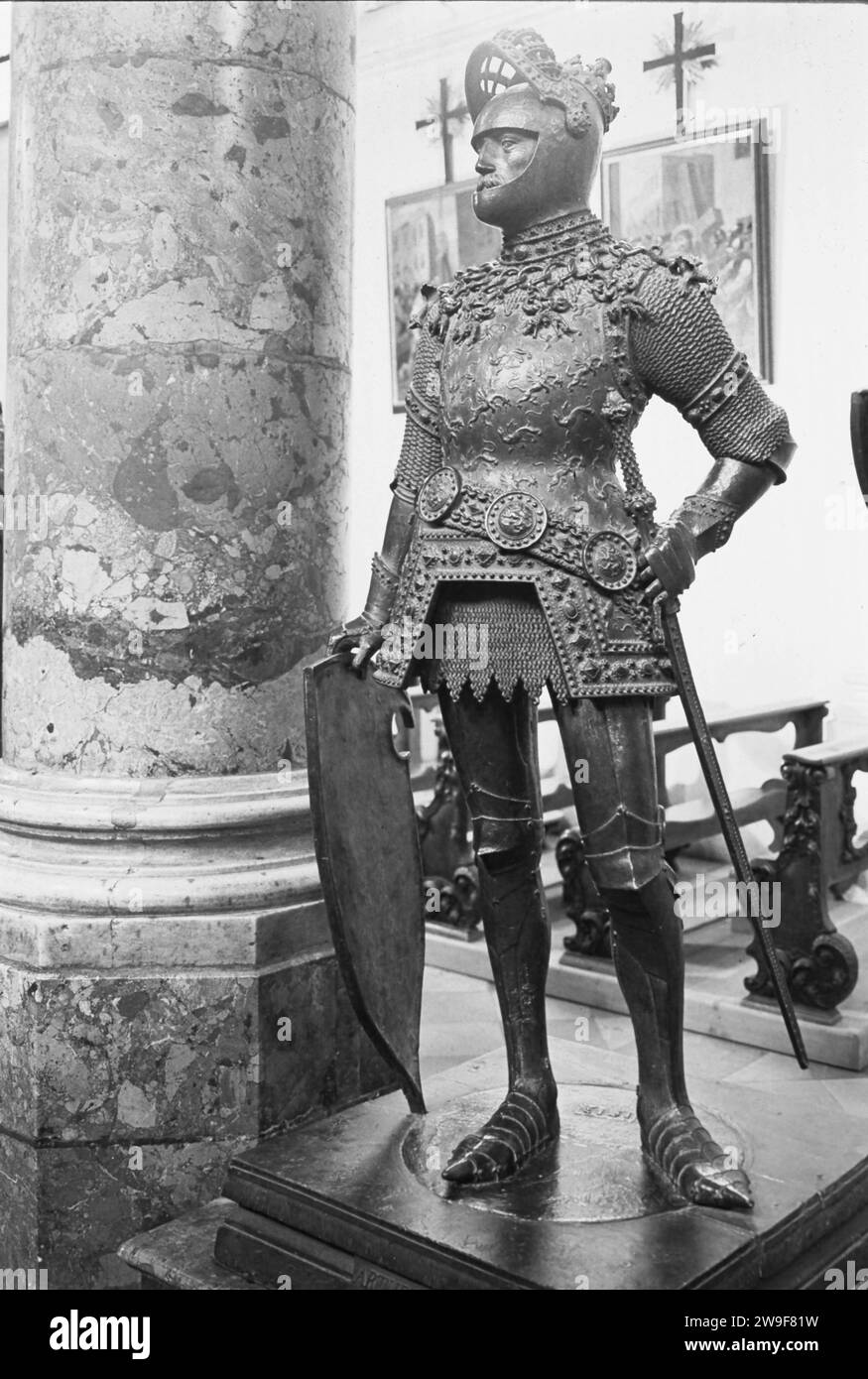 Innsbruck, Austria. Hofkirche (Court Church), 1513. Bronze statues ...