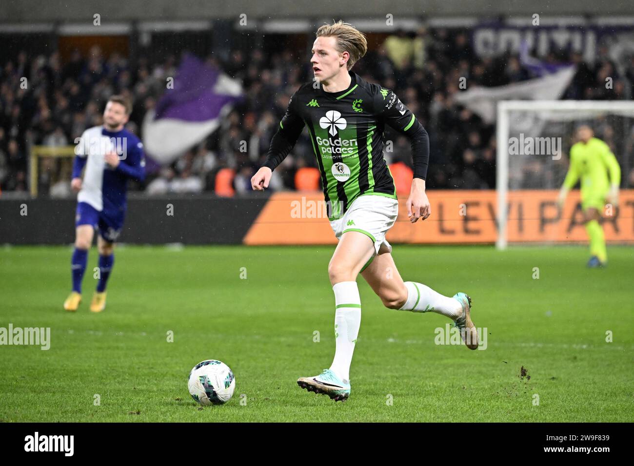 Brussels, Belgium . 27th Dec, 2023. Jesper Daland of Cercle pictured in ...