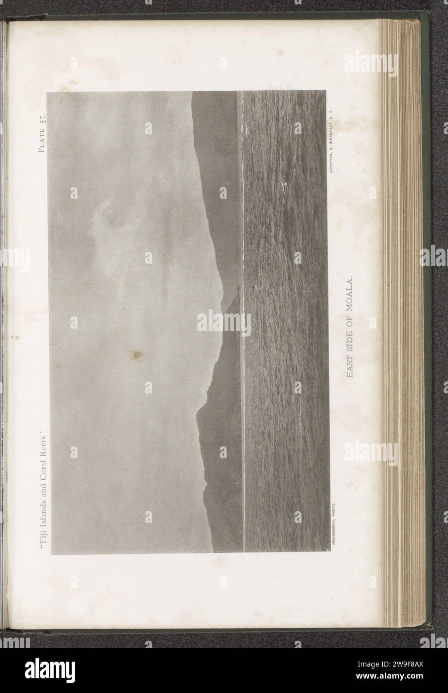 View of the east coast of Moala, c. 1885 - in or before 1899 ...