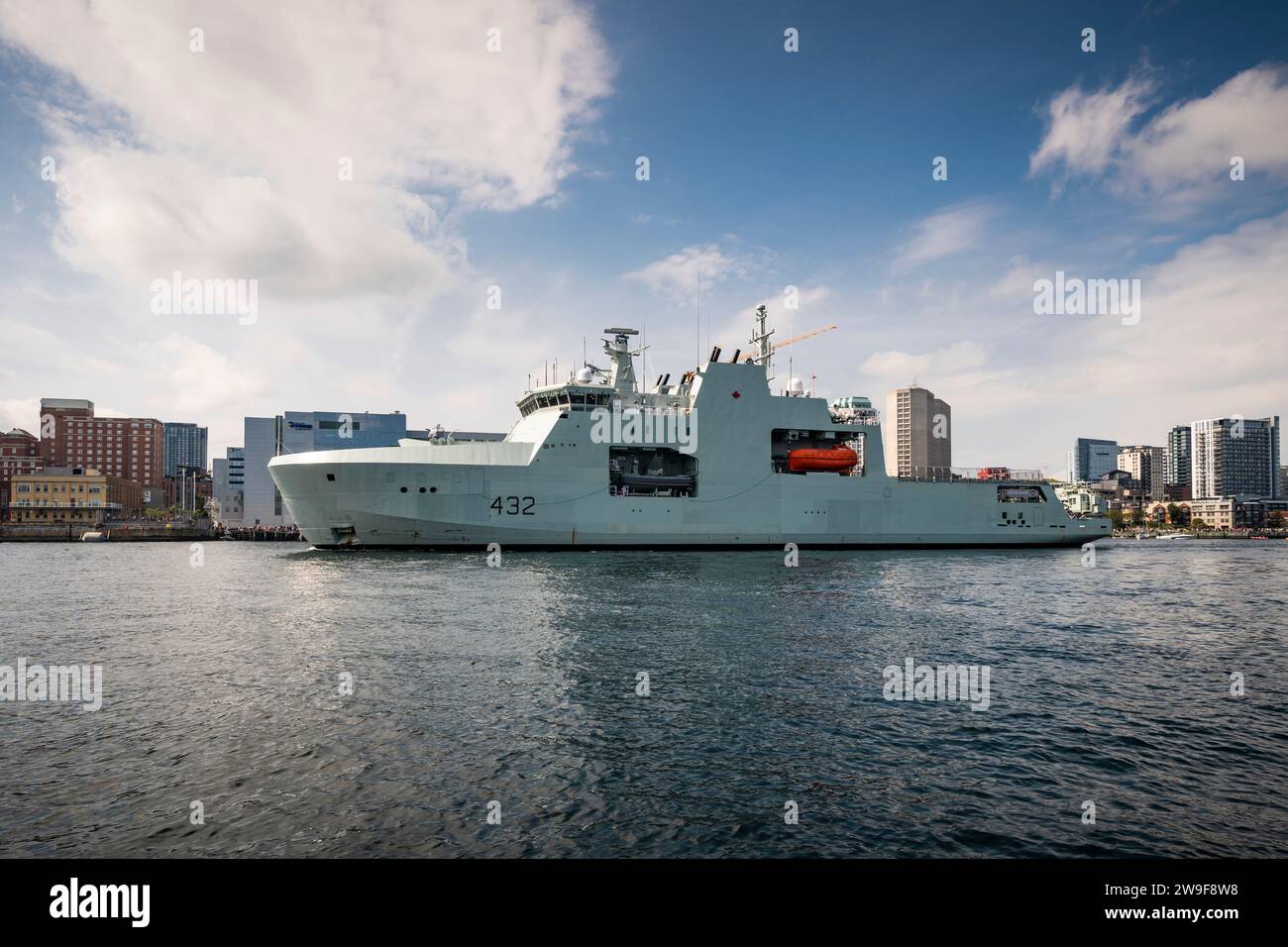 Royal Canadian Navy Arctic and Offshore Patrol Vessel (AOPV) HMCS Max ...