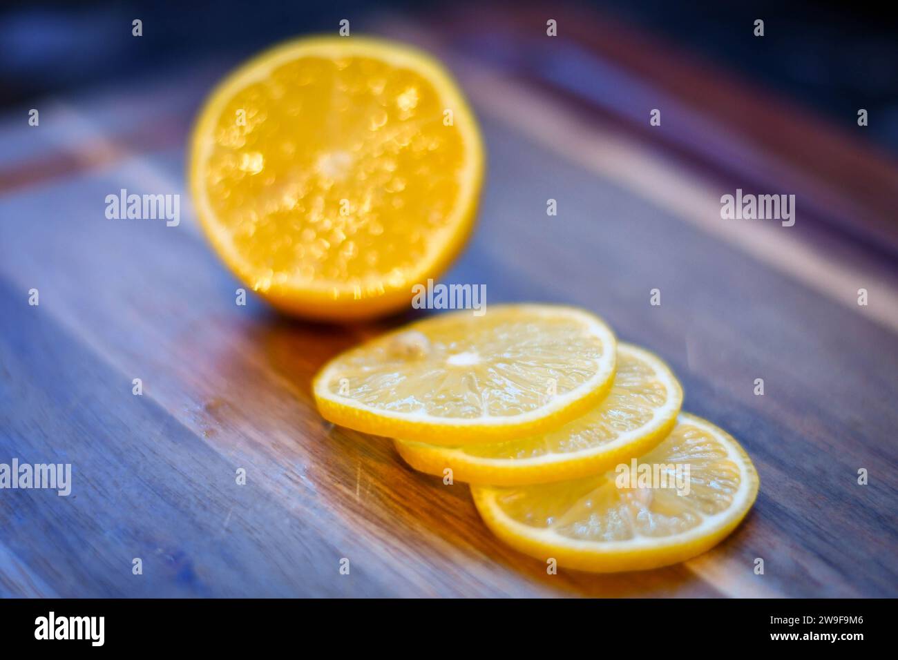 Juicy lemon slice in hi-res stock photography and images - Alamy