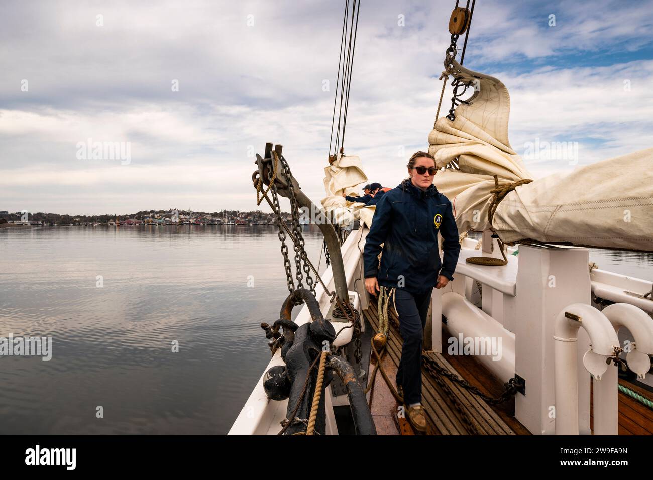 Stowing sails hi-res stock photography and images - Alamy