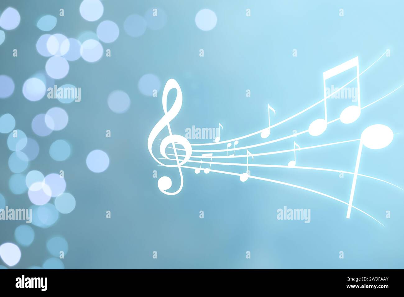 Card abstract background music notes hi-res stock photography and ...