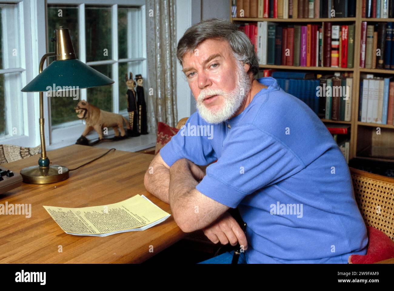 Norman Rush, author Norman Rush, American writer Stock Photo - Alamy