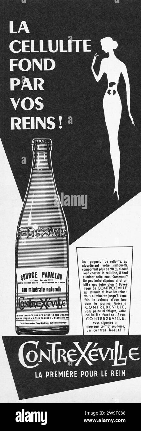 Vintage mineral water ad hi-res stock photography and images - Alamy