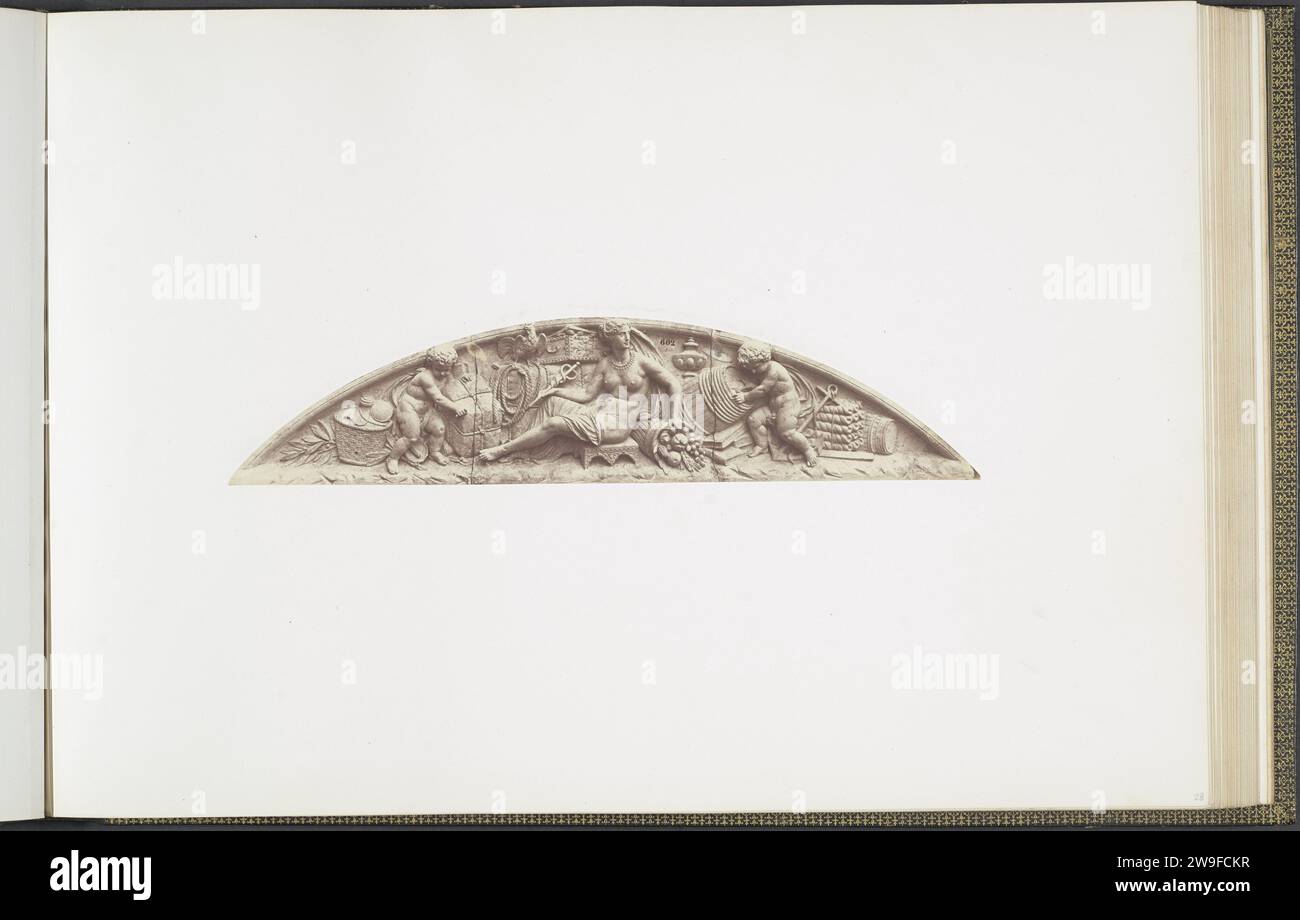 GIPS models for sculptures on the Palais du Louvre, c. 1855 - c. 1857 ...