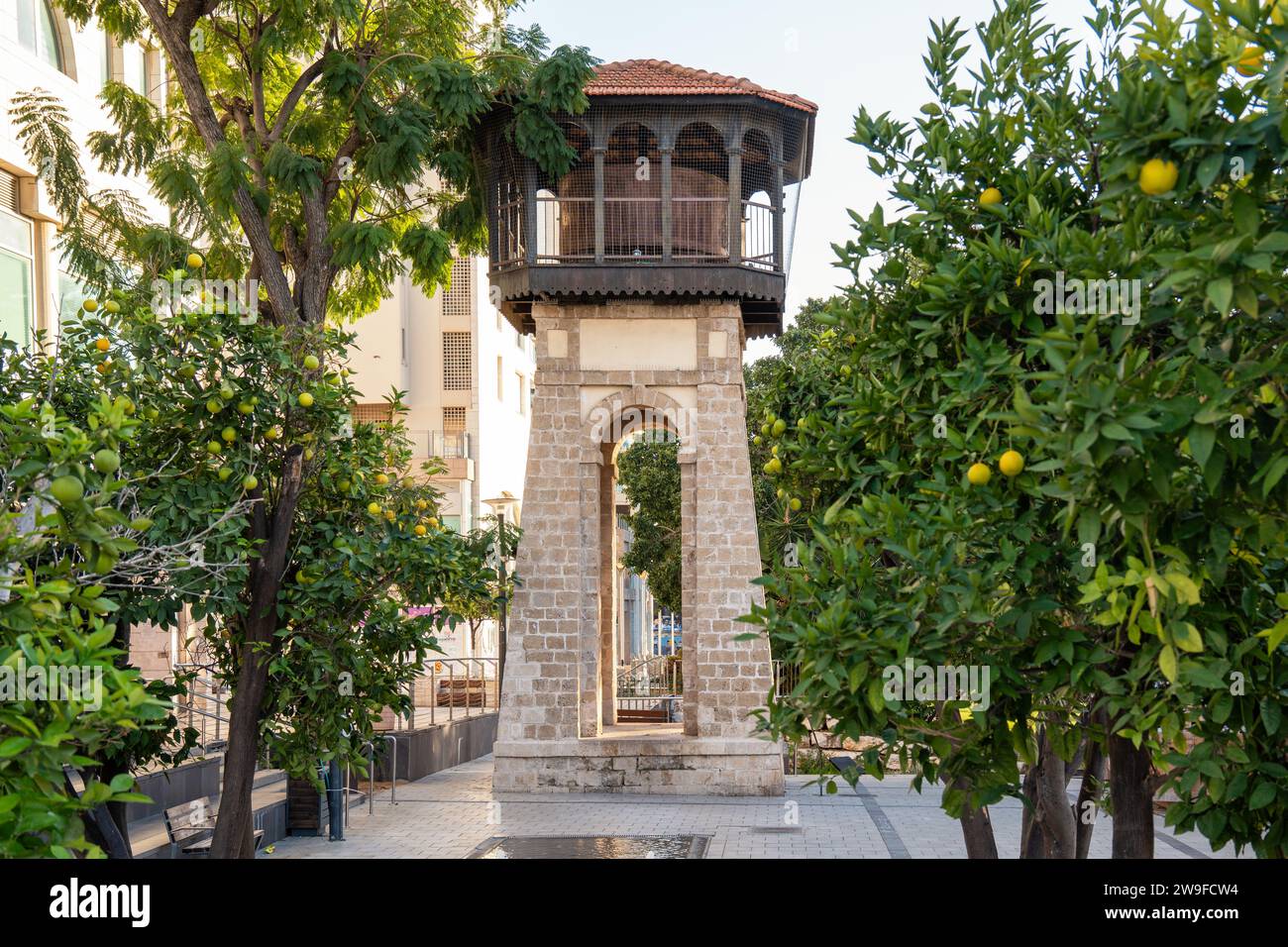 Old Water tower in Rishon Lezion, Israel Stock Photo - Alamy