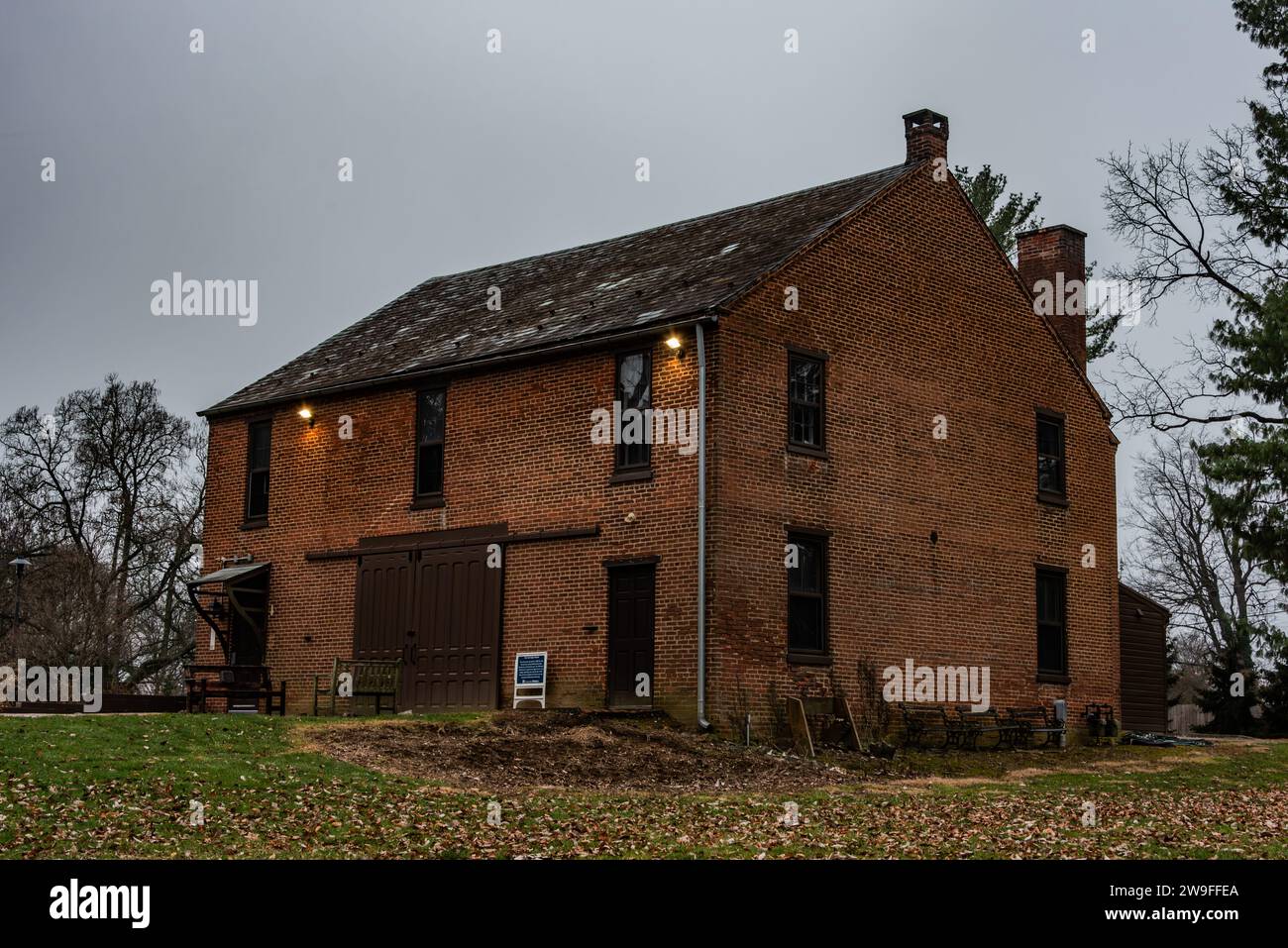 Carriage House, President James Buchanans Wheatland, Lancaster PA USA ...
