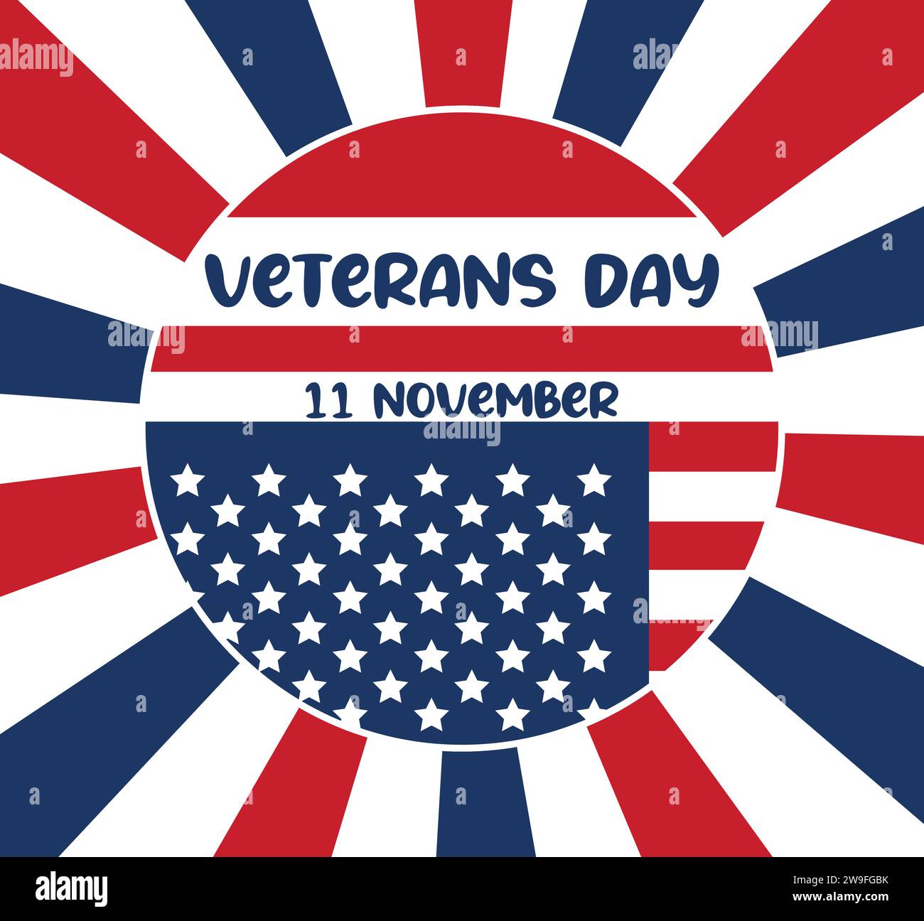 Happy Veterans Day. American flag. November 11 Poster, Banner, Greeting ...