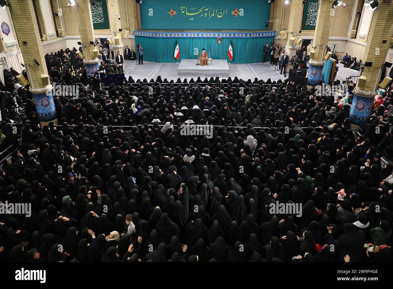 Tehran, Iran. 27th Dec, 2023. Iranian Supreme Leader Ayatollah ALI ...