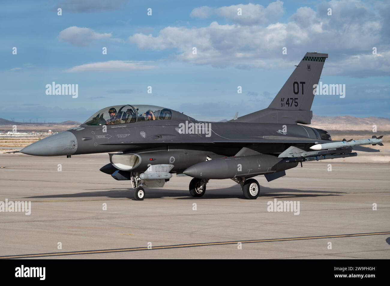 U.S. Air Force 2nd Lt. Madison Marsh, returns from her familiarization ...