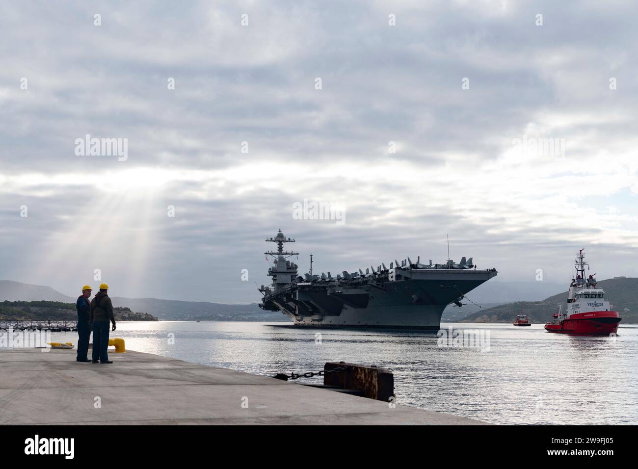 NAVAL SUPPORT ACTIVITY SOUDA BAY, Greece (Dec. 26, 2023) The first-in ...