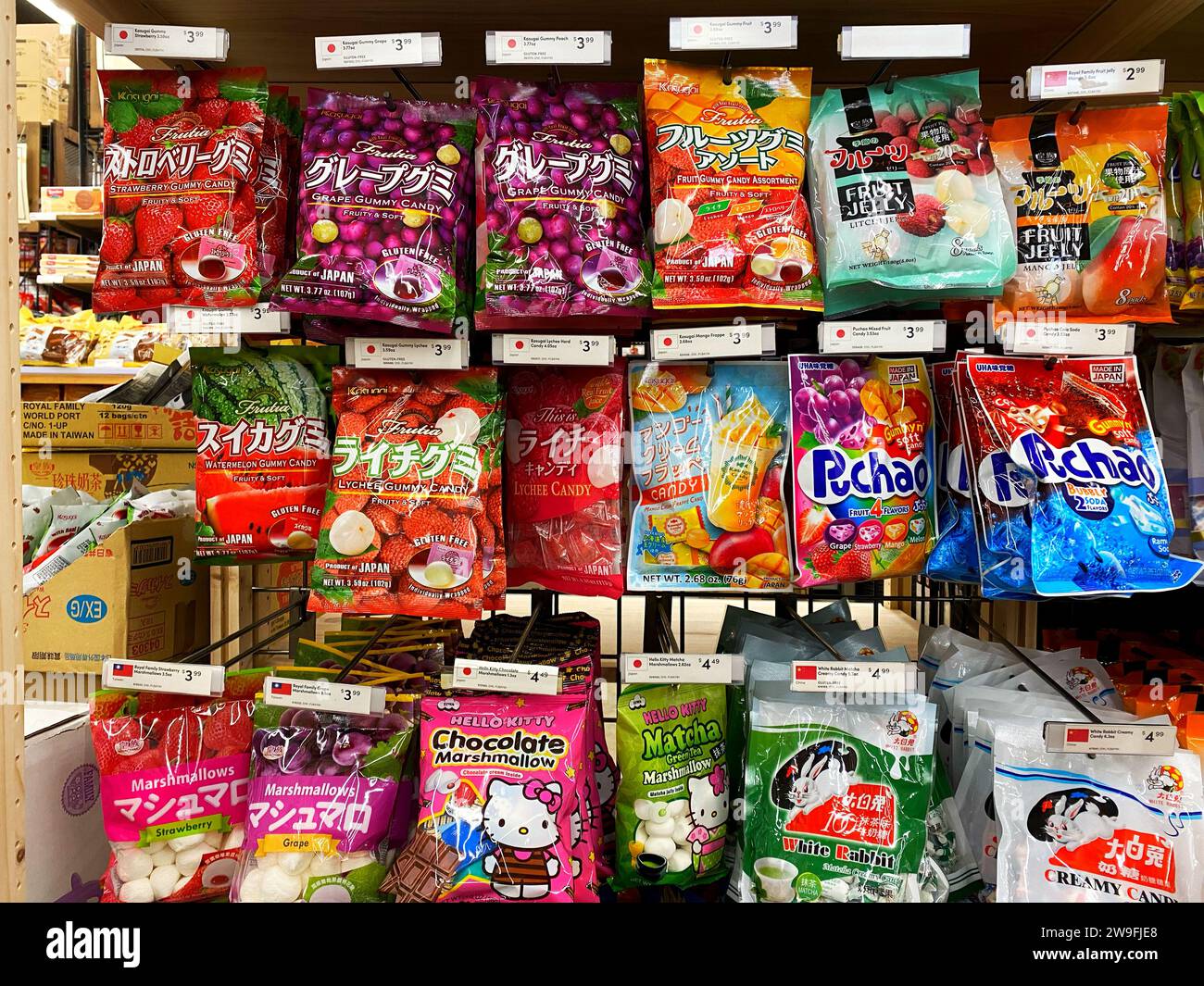 Foreign candies hi-res stock photography and images - Alamy
