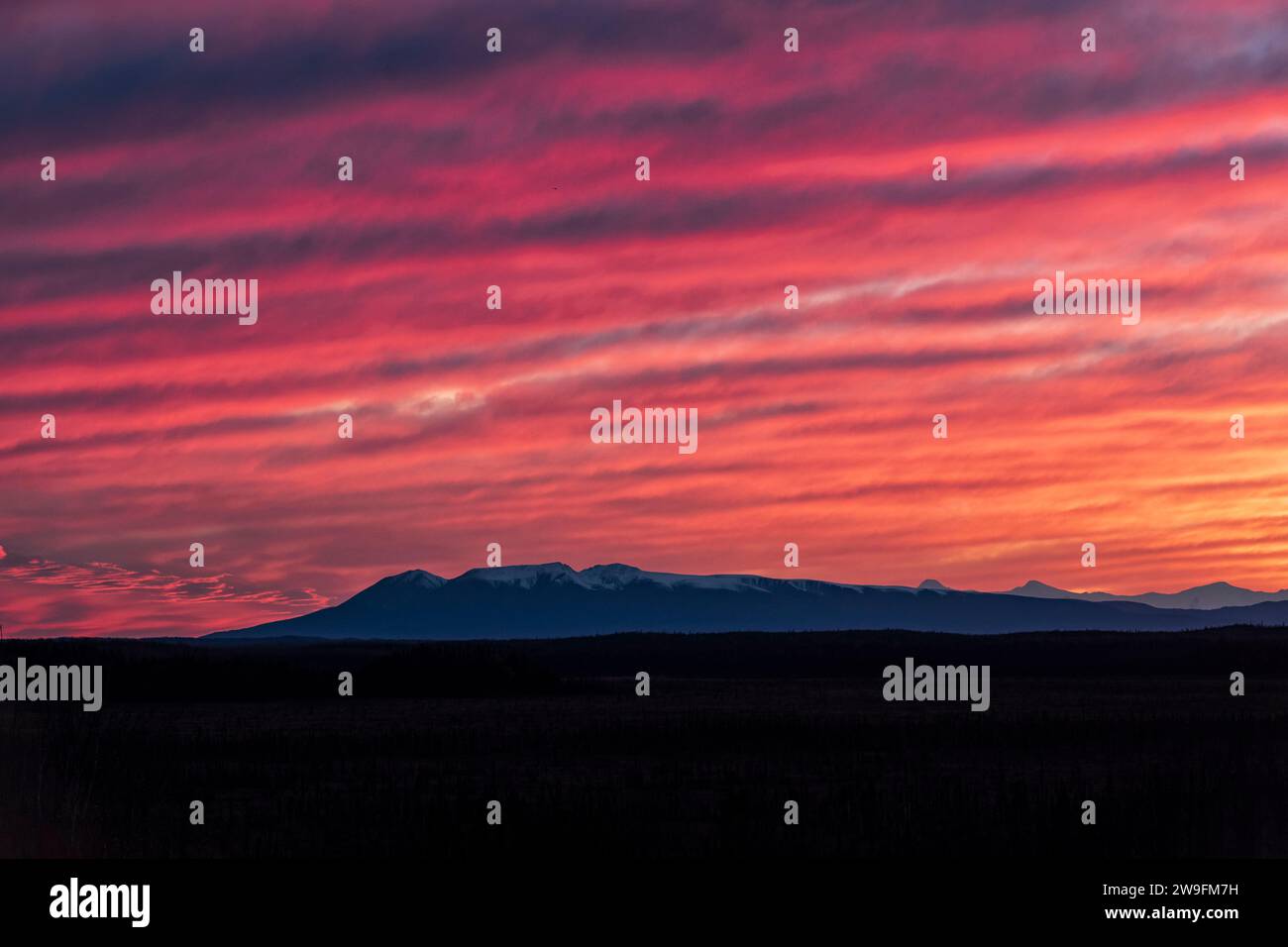 North America; United States; Alaska Range Mountains; Mount Susitna ...