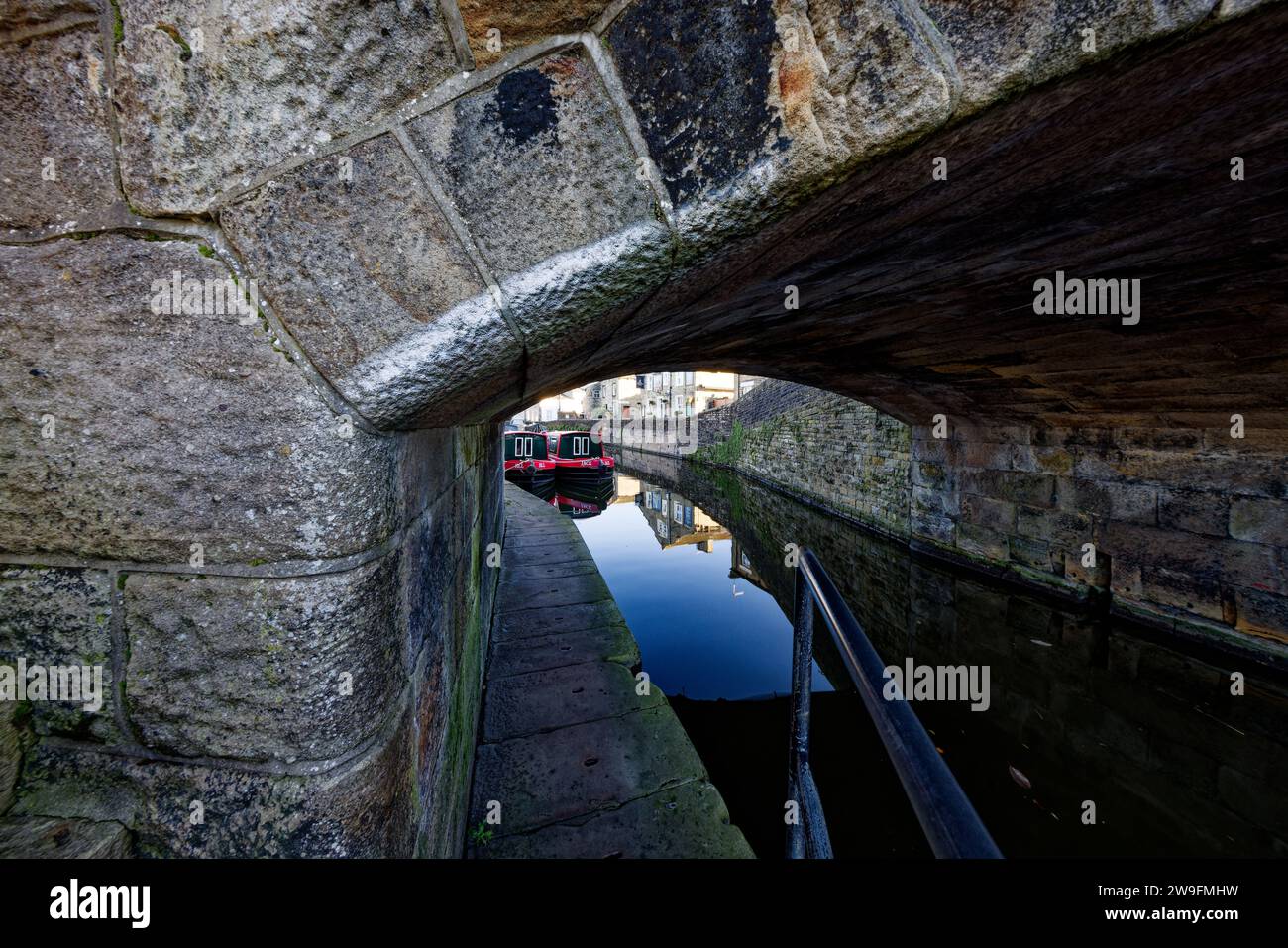 Skipton Canal Basin Stock Photo - Alamy