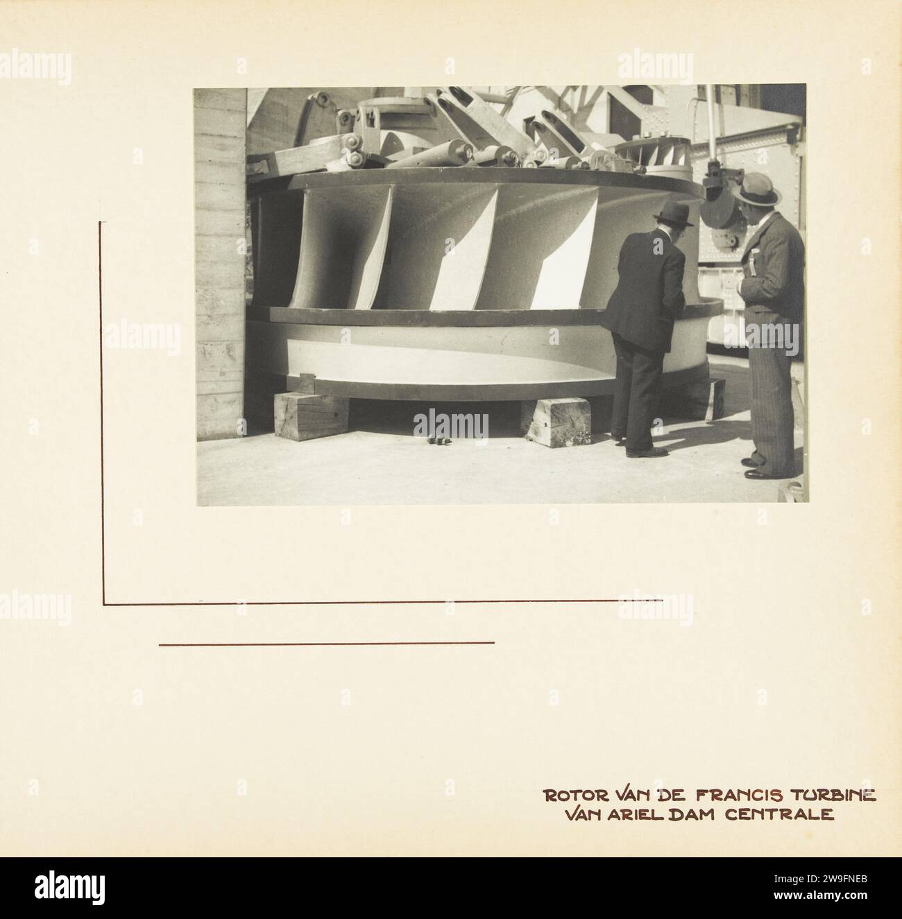 Ariel Dam, Washington [State], United States: Rotor of the Francis ...