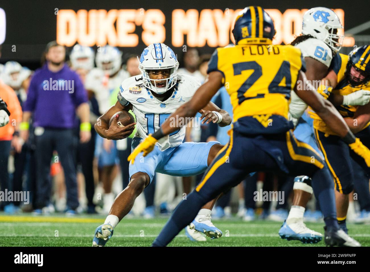 Charlotte, North Carolina, USA. 27th Dec, 2023. North Carolina Tar ...