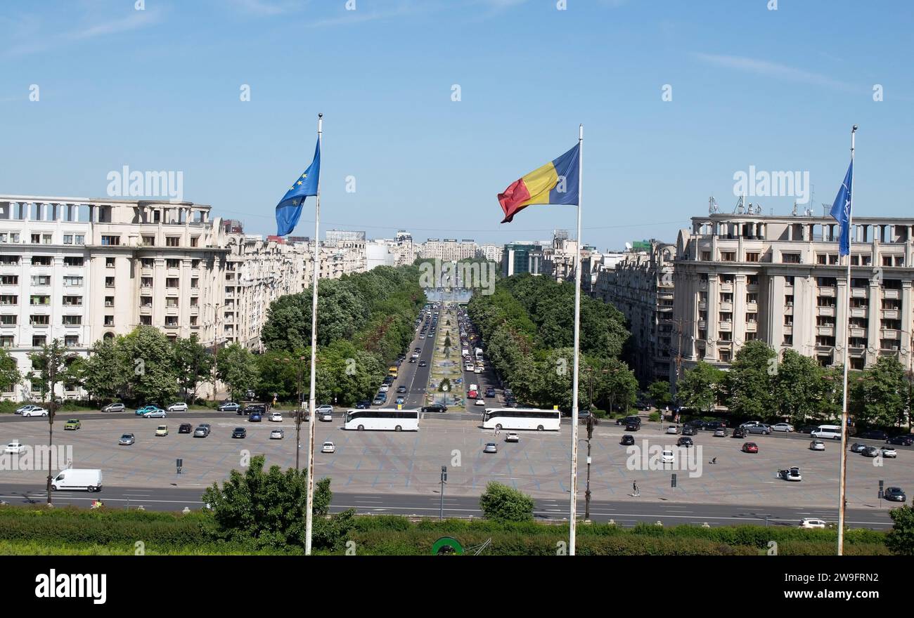 Parliament bucharest romania balcony hi-res stock photography and ...