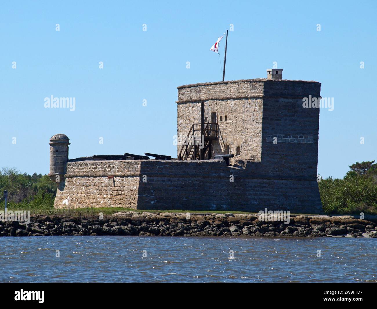 Fort Matanzas National Monument, Florida, United States - December 7 ...