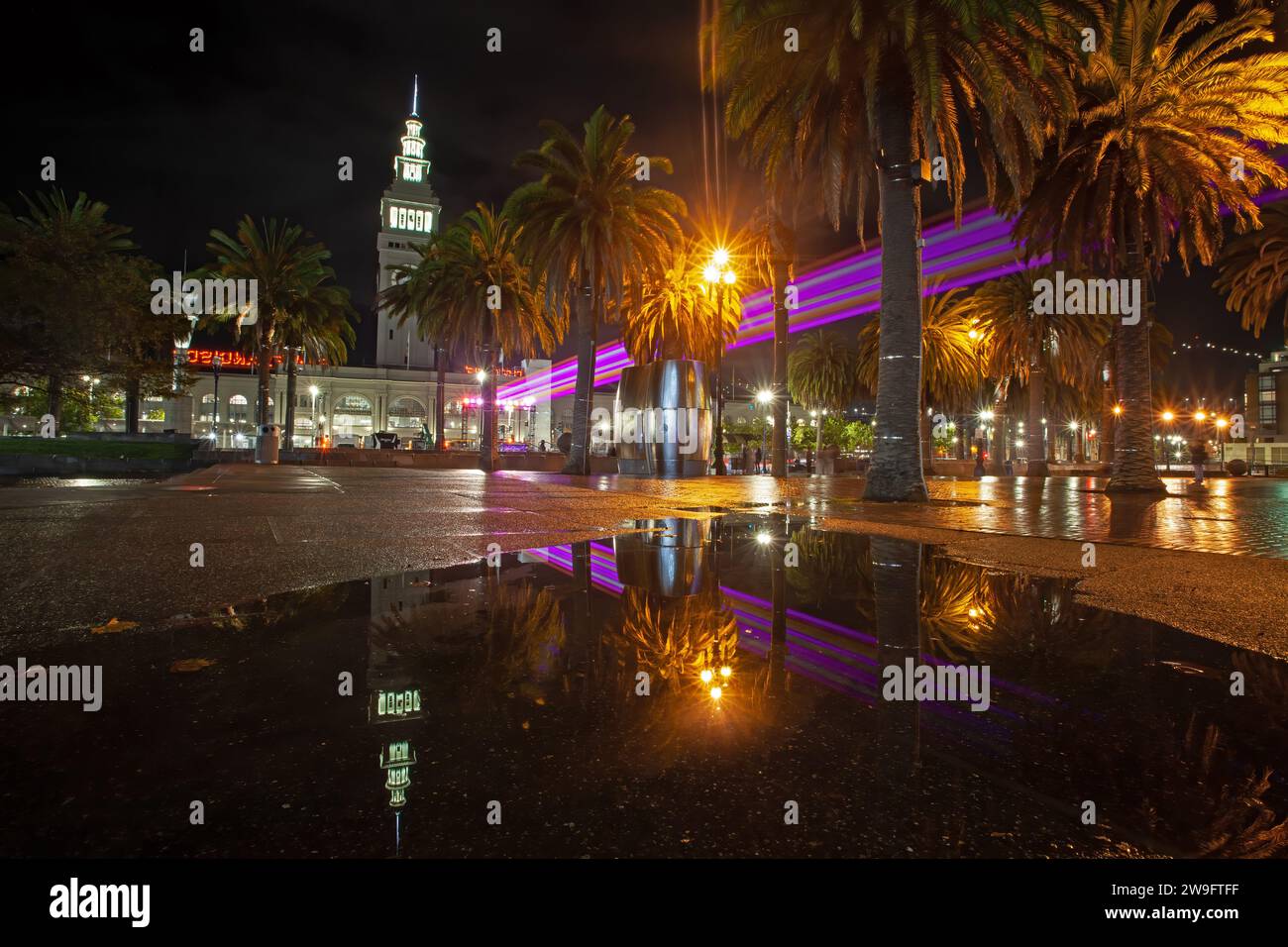 Laser Light Show for APEC 2023 in San Francisco Stock Photo - Alamy