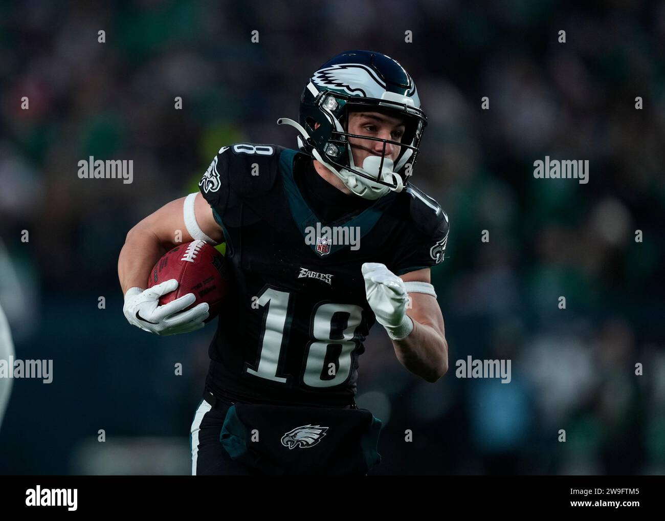 Philadelphia Eagles wide receiver Britain Covey in action during an NFL ...