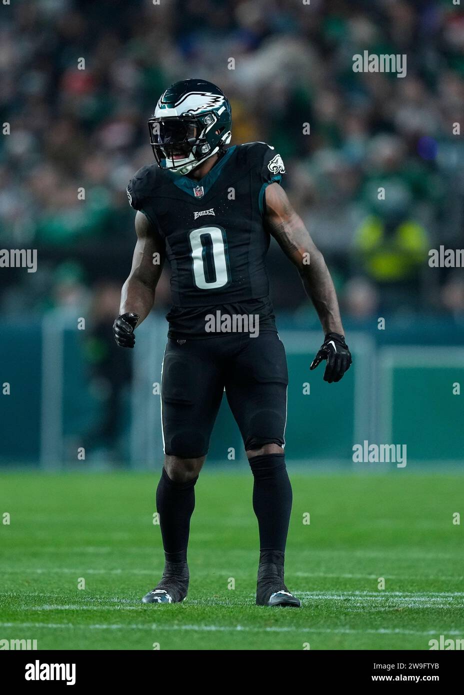 Philadelphia Eagles running back D'Andre Swift in action during an NFL ...