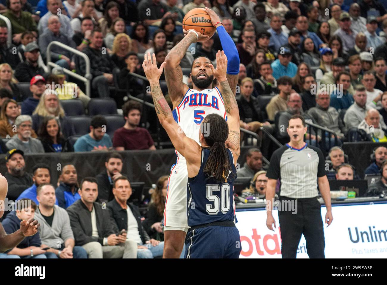 Orlando, Florida, USA, December 27, 2023, Philadelphia 76ers forward ...