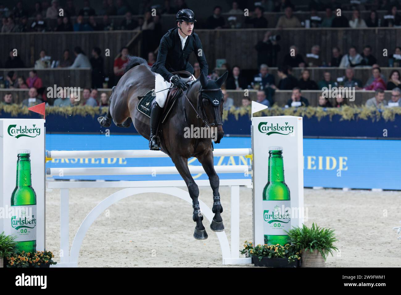 Thibault Philippaerts of Belgium with Obama de la Liniere during the ...