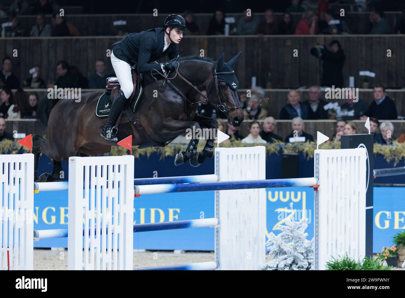 Thibault Philippaerts of Belgium with Obama de la Liniere during the ...