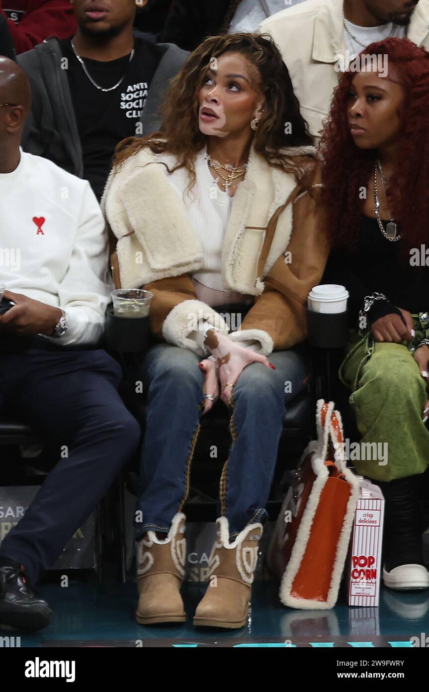 Washington, DC, USA. 27th Dec, 2023. Winnie Harlow attends the ...
