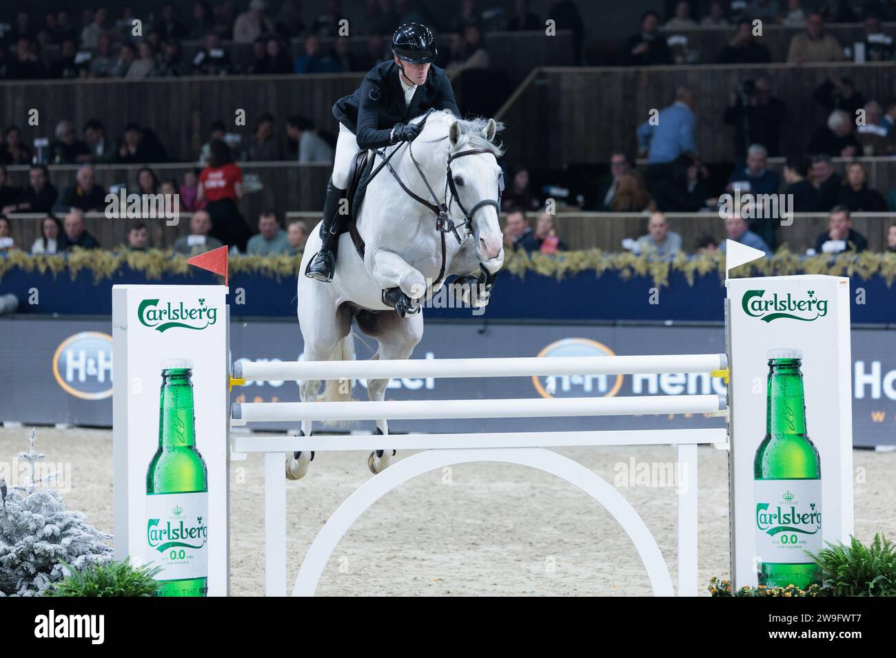 Kevin Jochems of Netherlands with Casillas van de Helle during the Léon ...