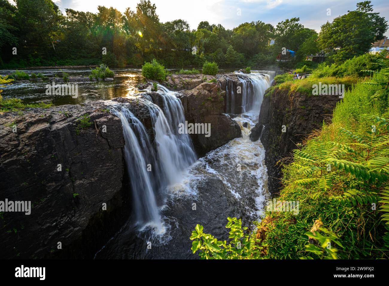 Paterson Great Falls (Passaic River), Paterson, NJ, USA Stock Photo - Alamy